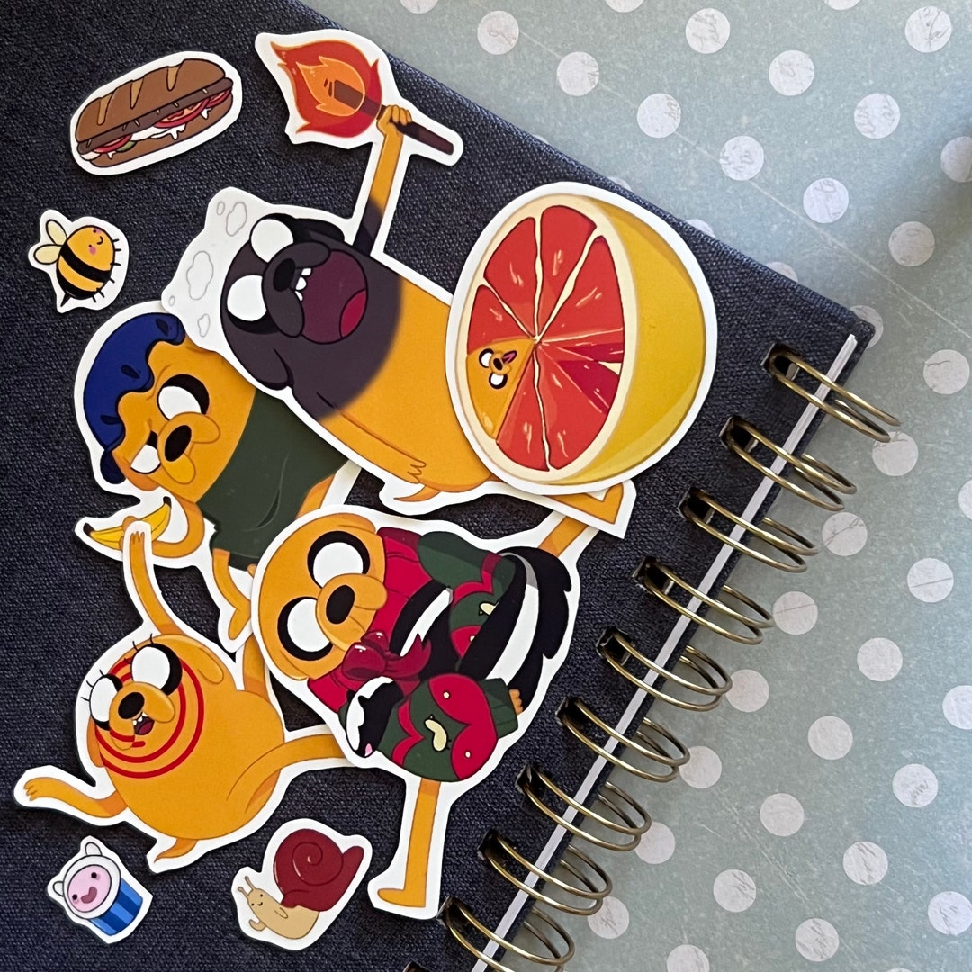 Jake Stickers adventure Time - Etsy