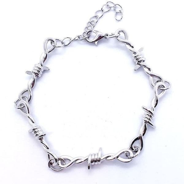 Barbed Wire Bracelet - Etsy