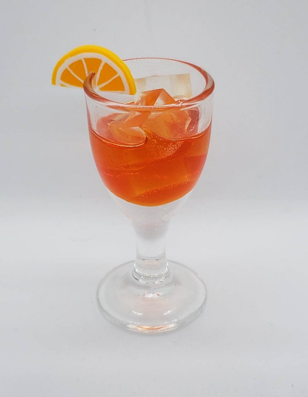 Aperol Spritz Glass Decoration - Etsy