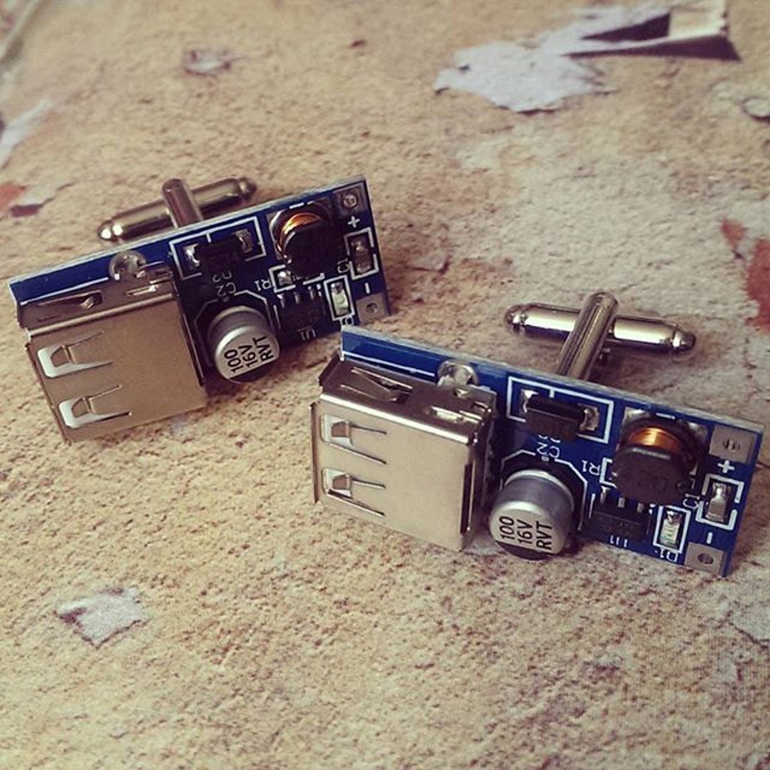 Geek Chic .... USB Circuit Board Cufflinks - Etsy
