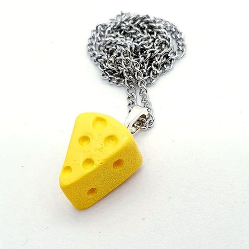 Assorted Cheese Necklace-miniature Food Jewelry - Etsy