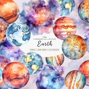 Earth Day, Planet Earth Cipart, Mother Earth, Solar System Clipart ...