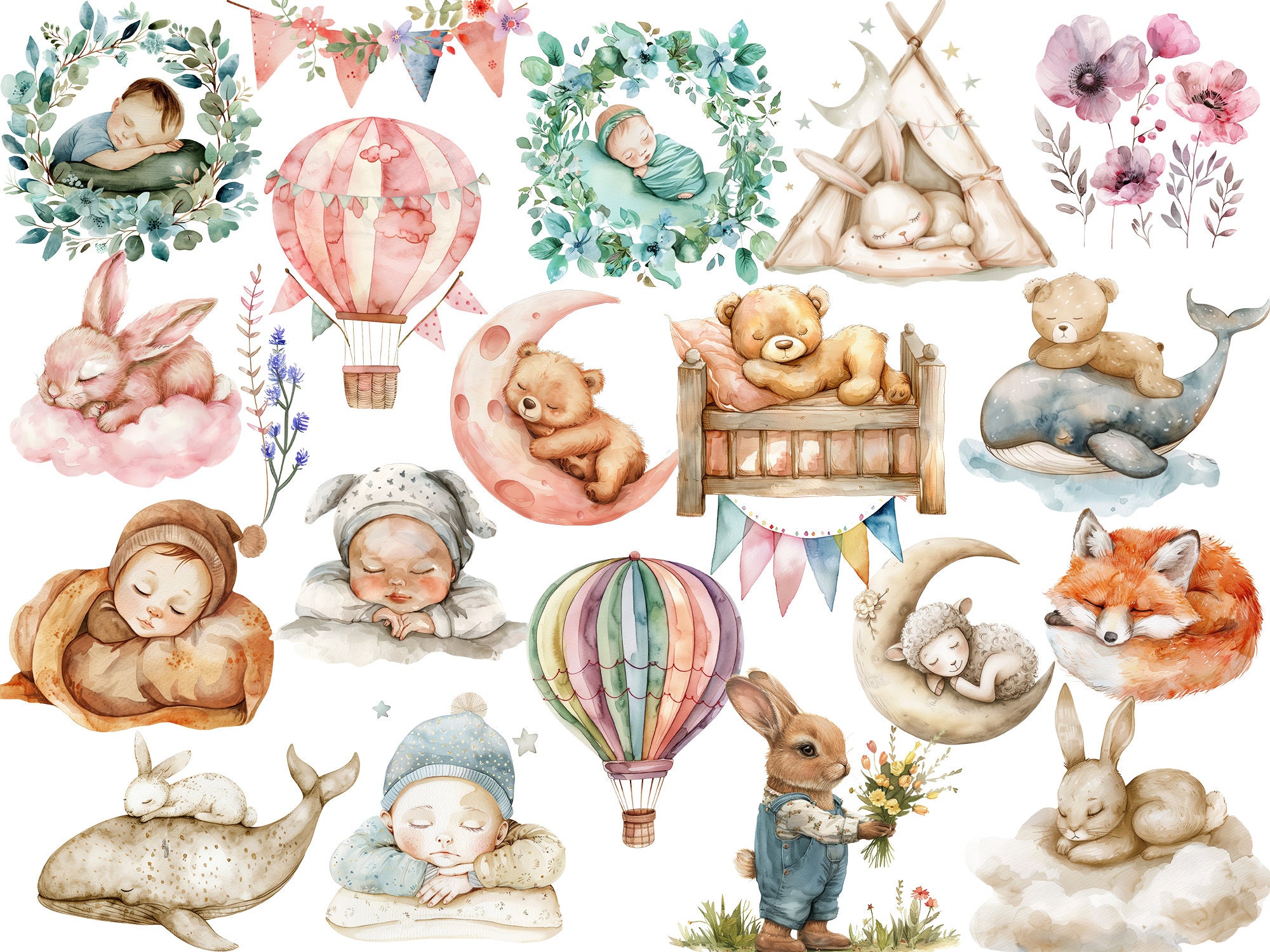 Newborn Png, Boho Newborn Clipart, New Born Boho, Gender Reveal Png ...