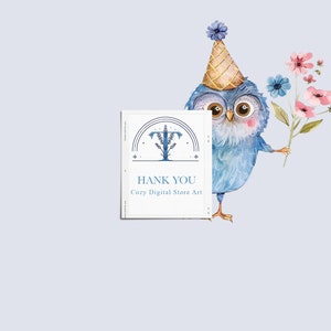 Baby Owl Clipart, Birthday Owl Party Png, Cute Birthday Owl, Cute Owl ...