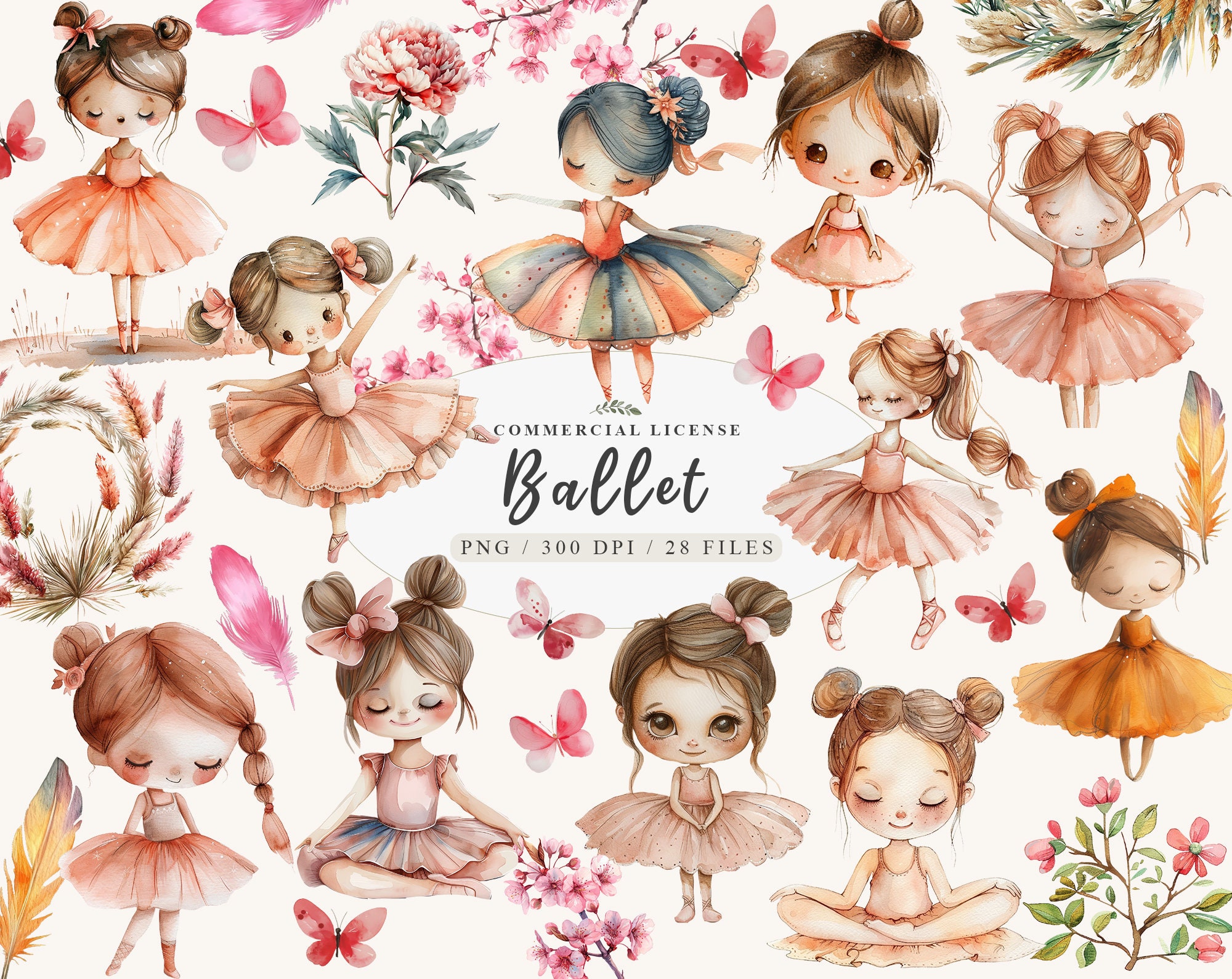 Ballerina Clipart, Princess Ballerina, Swan Lake, Dancer Clipart ...