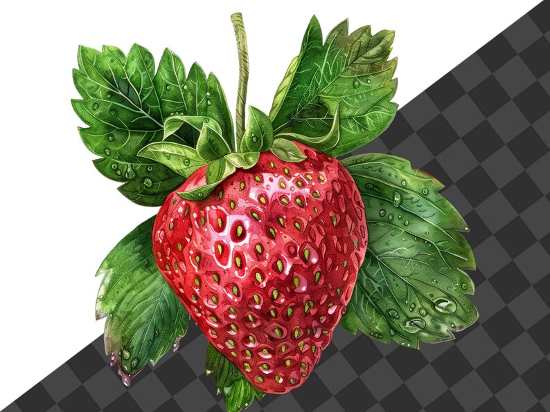 Watercolor Berry Graphics With Sweet Fruit Designs Bundle, Watercolor ...