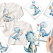 Baby Dinosaur Png, Baby Boy Dinosaur Clipart, Blue Dinosaur Birthday ...