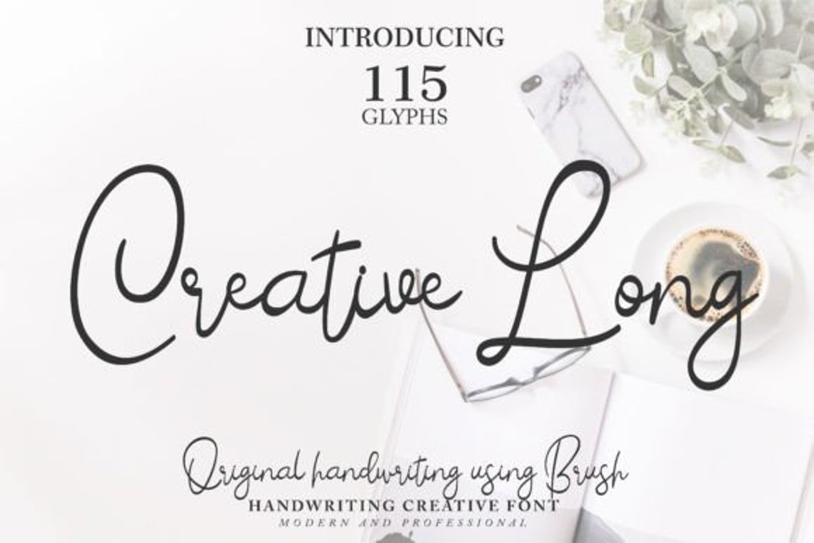 Creative Long Font, Elegant Font, Calligraphy Font, Modern Font ...