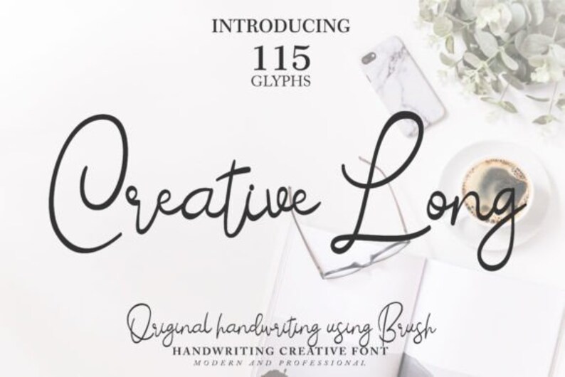 Creative Long Font, Elegant Font, Calligraphy Font, Modern Font ...