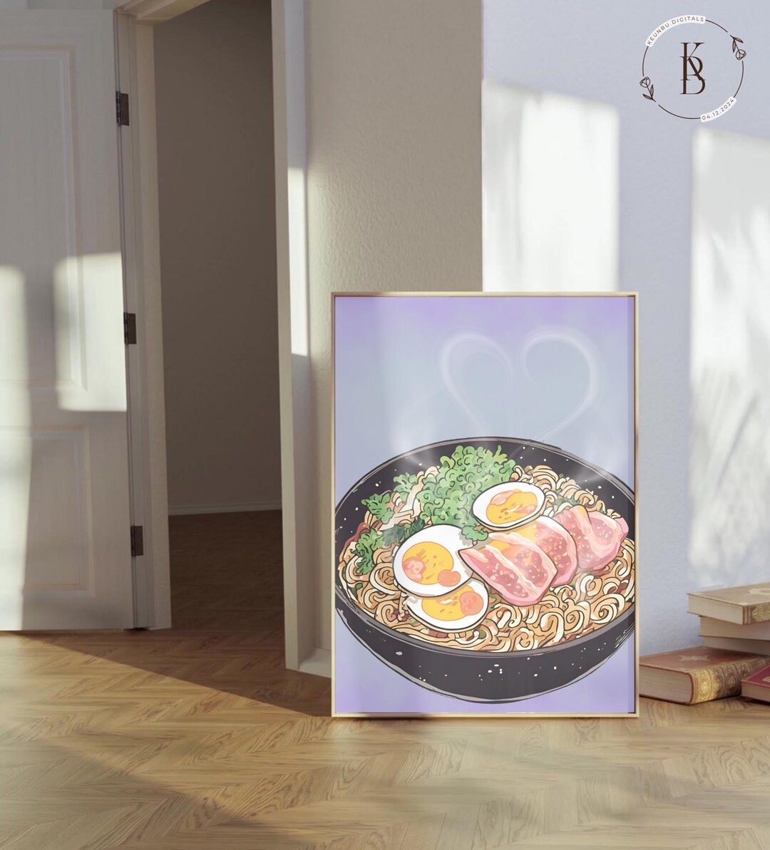 Crave in Ramen Wall Art Foodie Wall Decor Ramen Lover Wall Art for ...