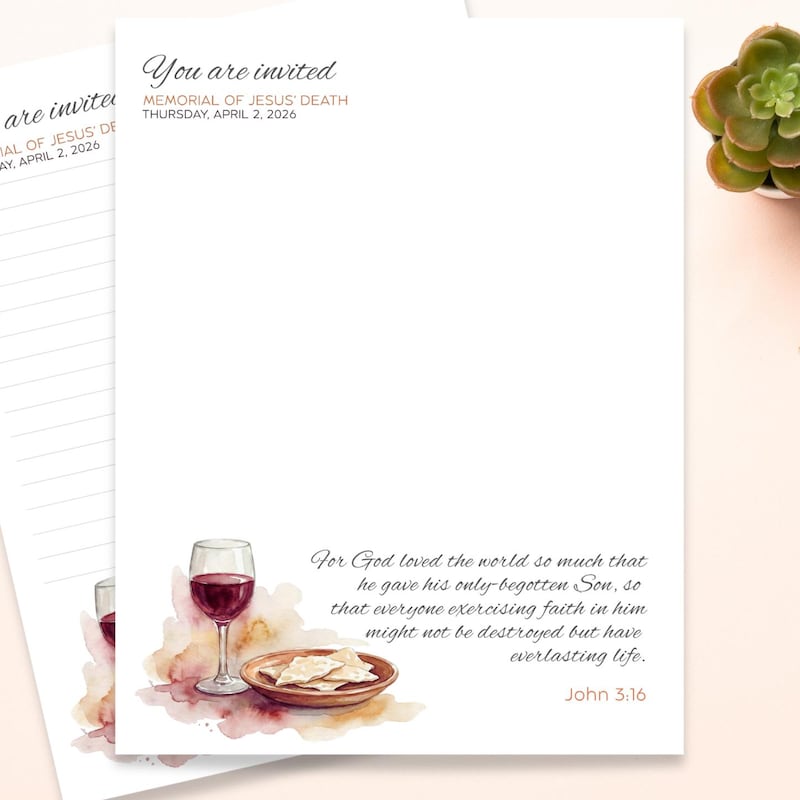 Memorial 2026 Writing Paper - Etsy