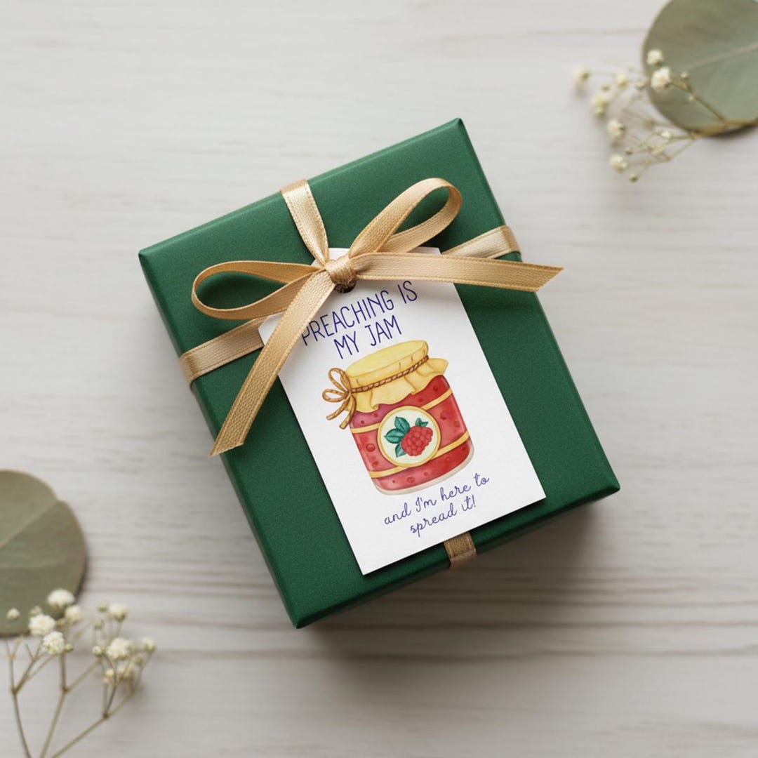Preaching is My Jam Pioneer Gift Tags | JW Regular Pioneer Appreciation ...