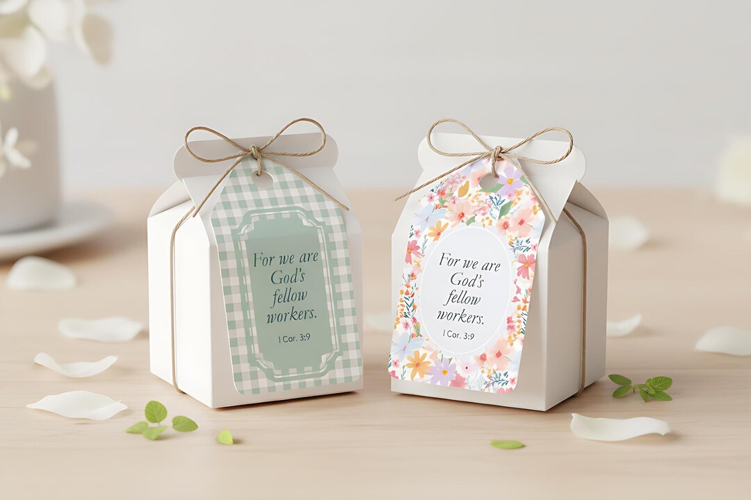 Printable Pioneer Gift Tags "for We Are God's Fellow Workers" JW ...