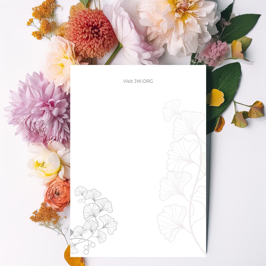 JW Letter Writing Paper | Visit Jw.org Printable Stationery | Letter ...