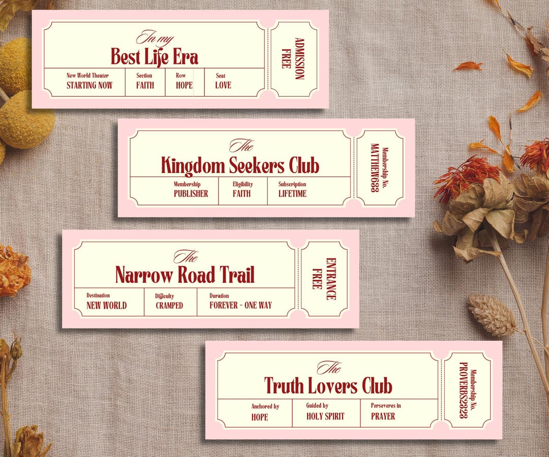 JW Gift Printable Bookmarks Kingdom Seekers Best Life Era Truth Lovers ...