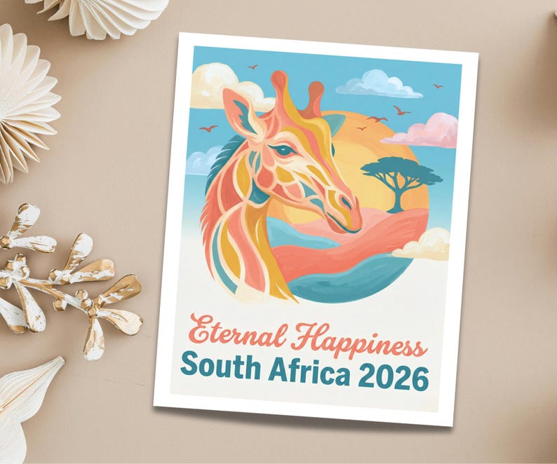 South Africa 2026 JW Eternal Happiness Convention Gift Magnet Mini ...
