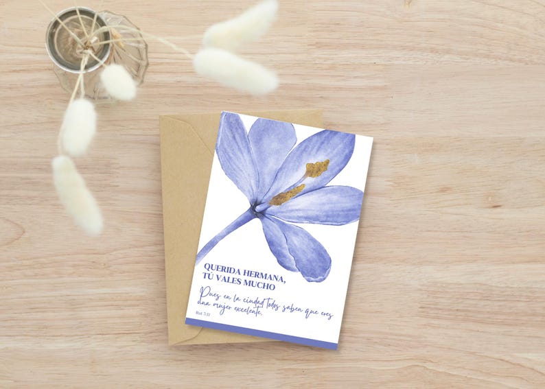 Tarjeta De Agradecimiento TJ JW – Para Hermanas Querida Hermana, Tú ...