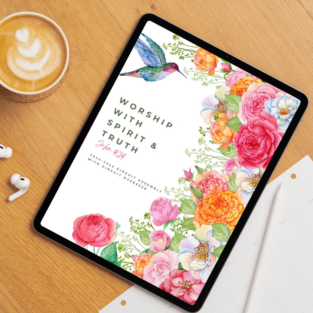 JW Circuit Assembly Digital Notebook Worship With Spirit and Truth 2025 ...