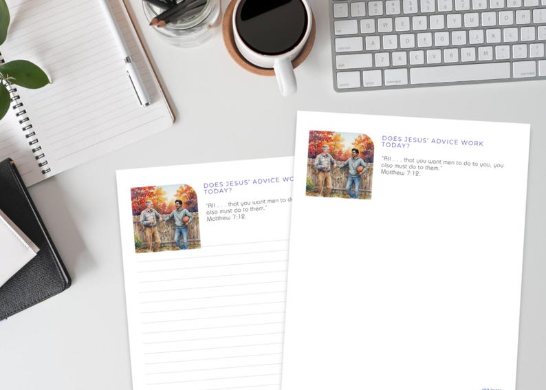 JW Tracts Letter Writing Paper Set 9 Designs Printable Stationery ...