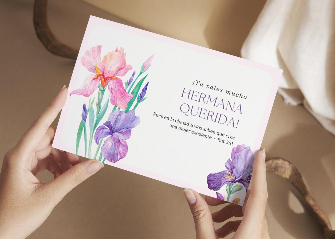 Tarjeta De Agradecimiento TJ JW – Para Hermanas Querida Hermana, Tú ...