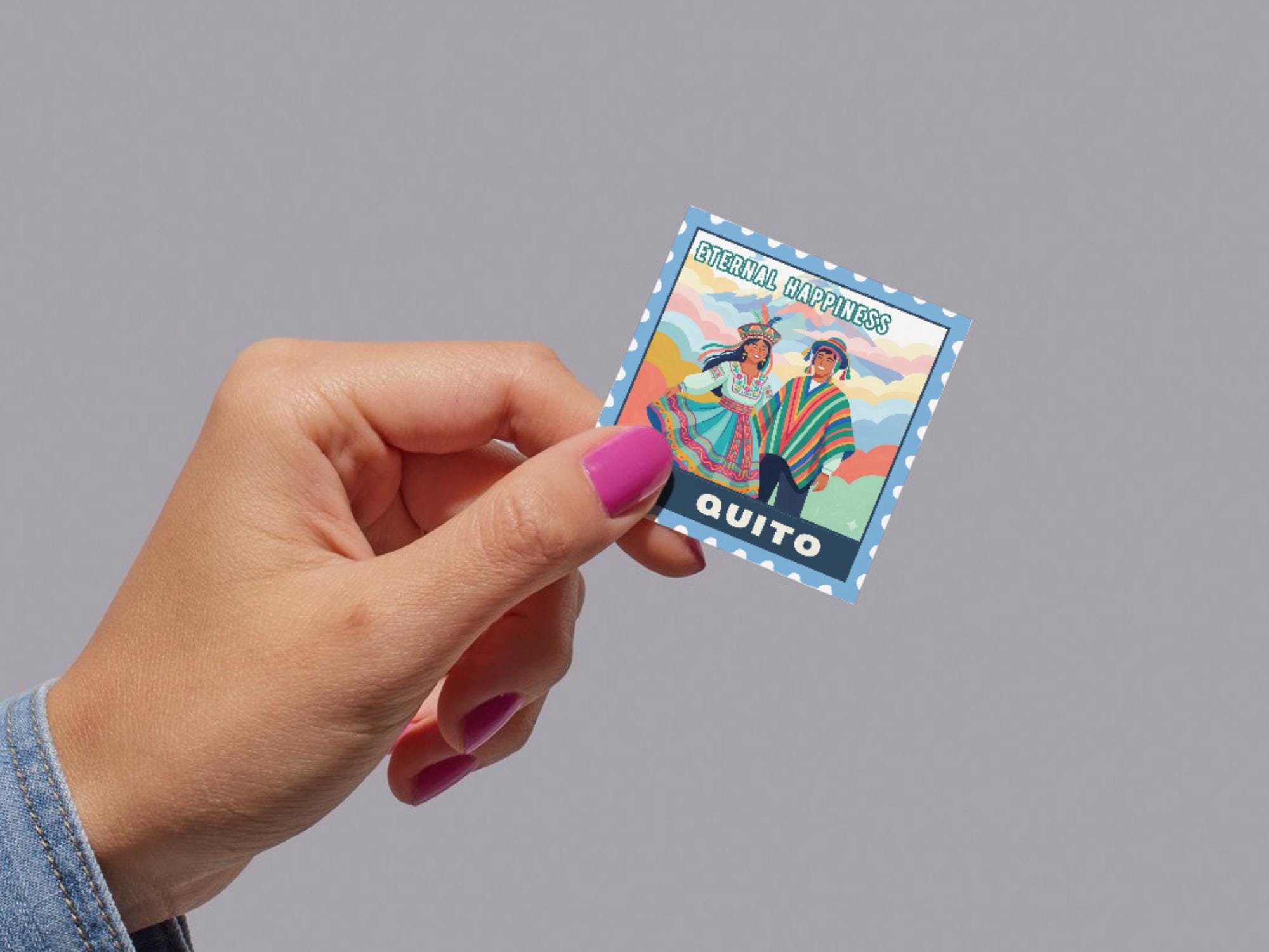 Quito 2026 JW Eternal Happiness International Convention Stickers Label ...