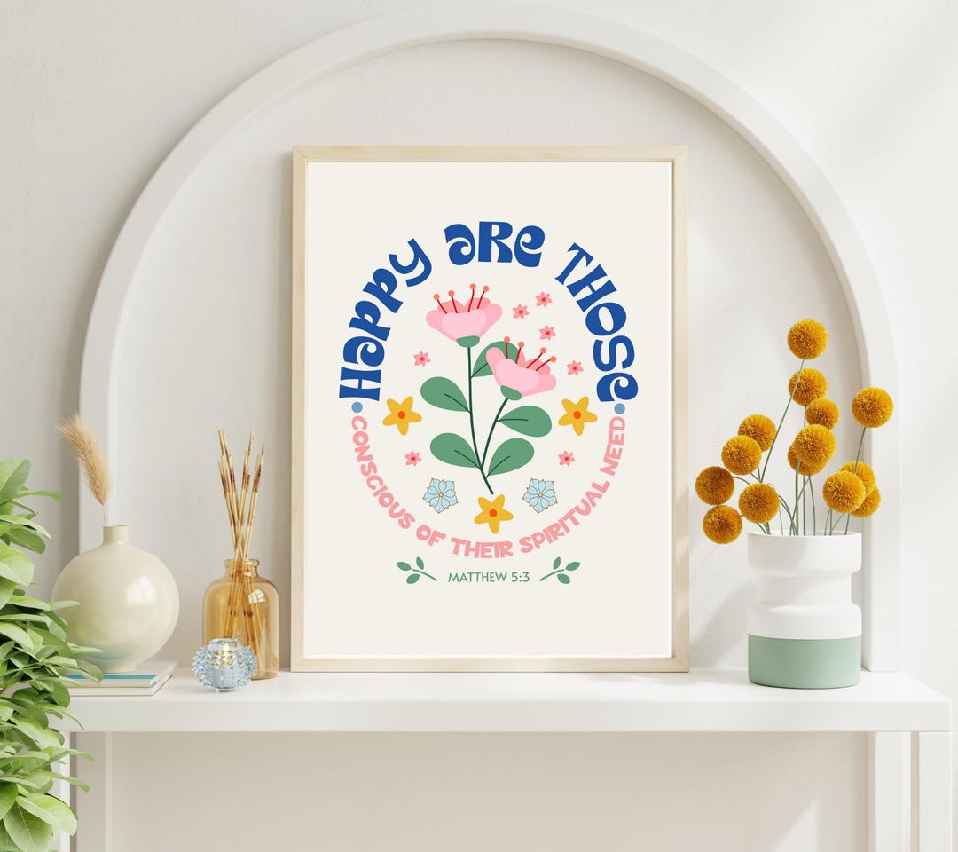 2026 JW Year Text Matthew 5:3 Happy Are Those Conscious of Their ...