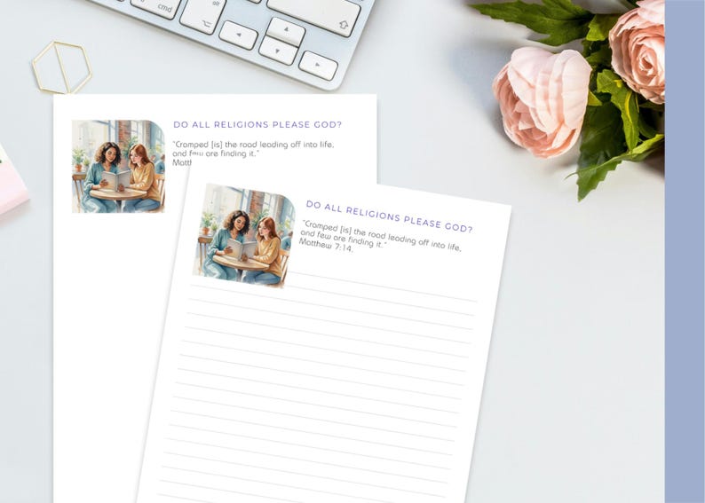 JW Tracts Letter Writing Paper Set 9 Designs Printable Stationery ...