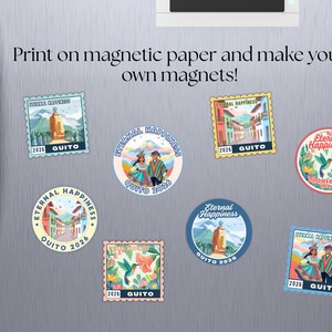 Quito 2026 JW Eternal Happiness International Convention Stickers Label ...