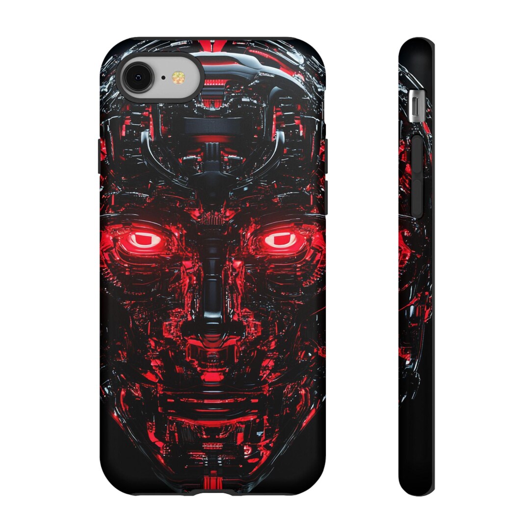 Cybernetic Red-eye Circuit Armor Tough Case - Etsy