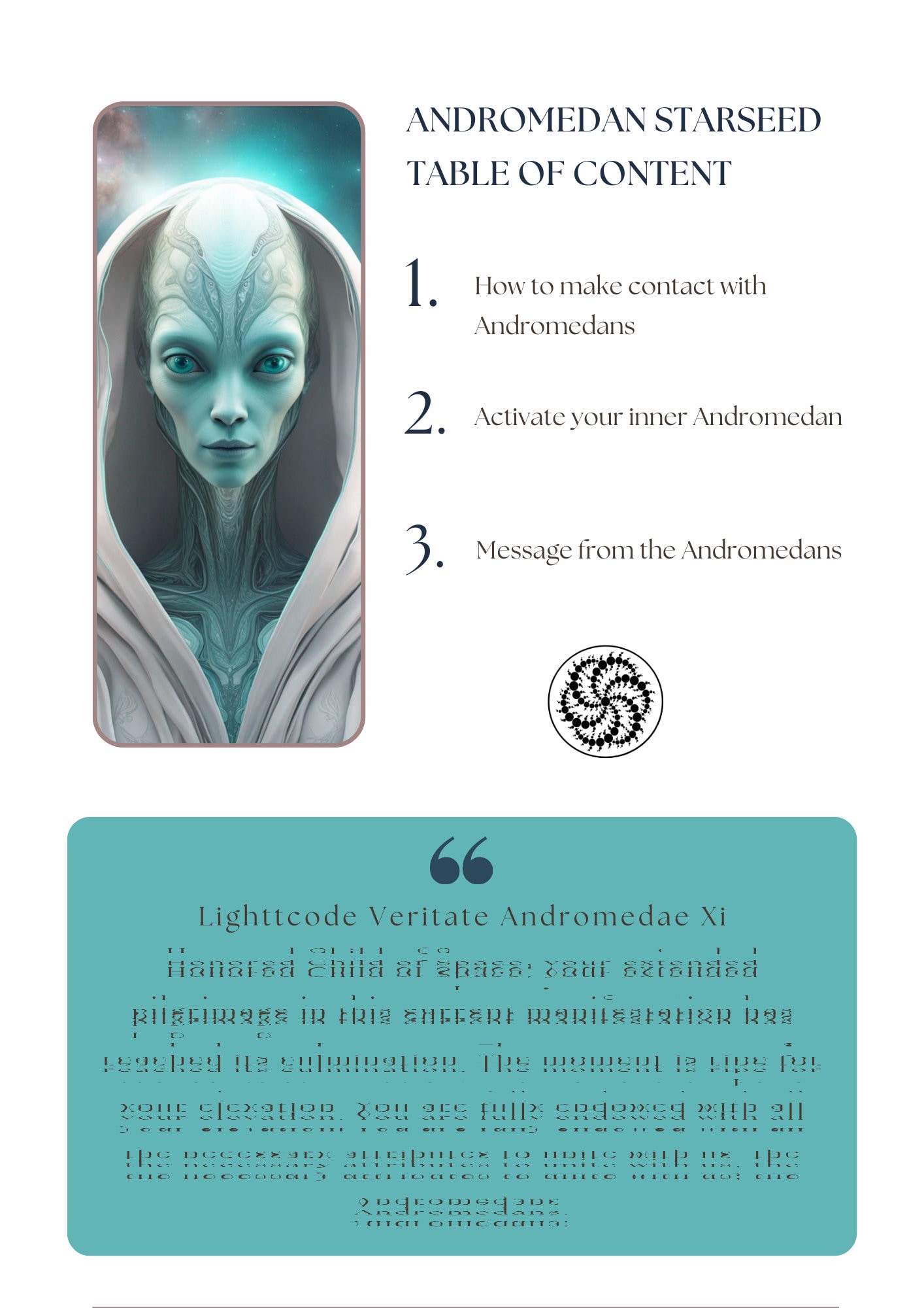 Andromedan Ascension Self Clearing Activation of Your Andromeda ...