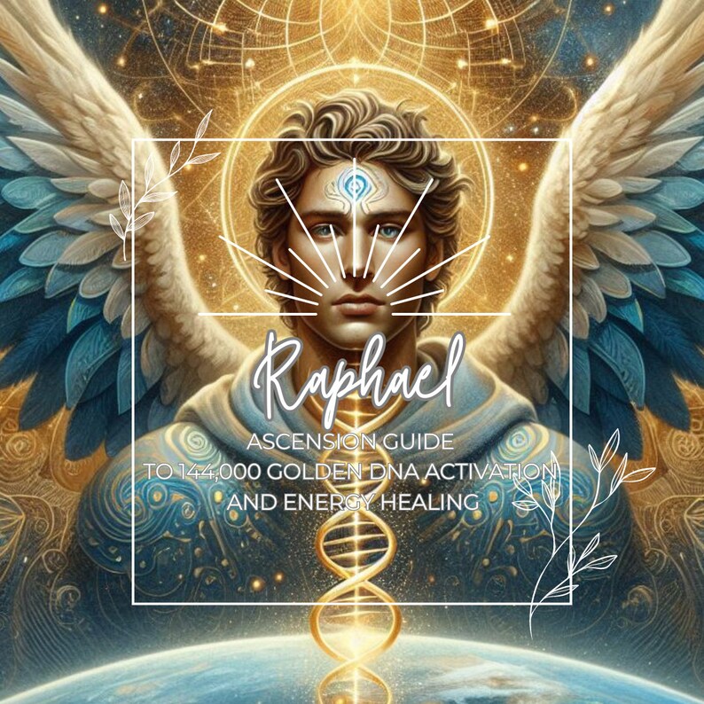 Ascension With Archangel Raphael Guide to 144000 Golden DNA Strands DNA Activation and Energy ...