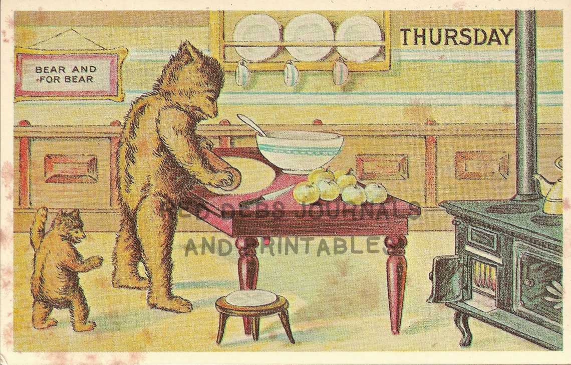 Vintage Postcards - Linen Postcards - Instant Download - Days of the ...