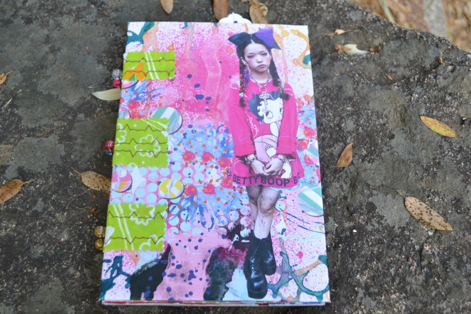 Japanese Fashion harajuku Journal Handmade Journal Junk Journal Smash ...