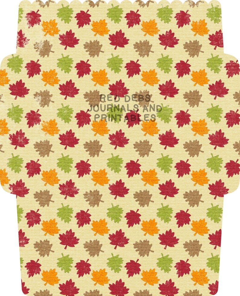 Printable Thanksgiving Envelopes: Fall Theme (PDF & JPEG) - Etsy