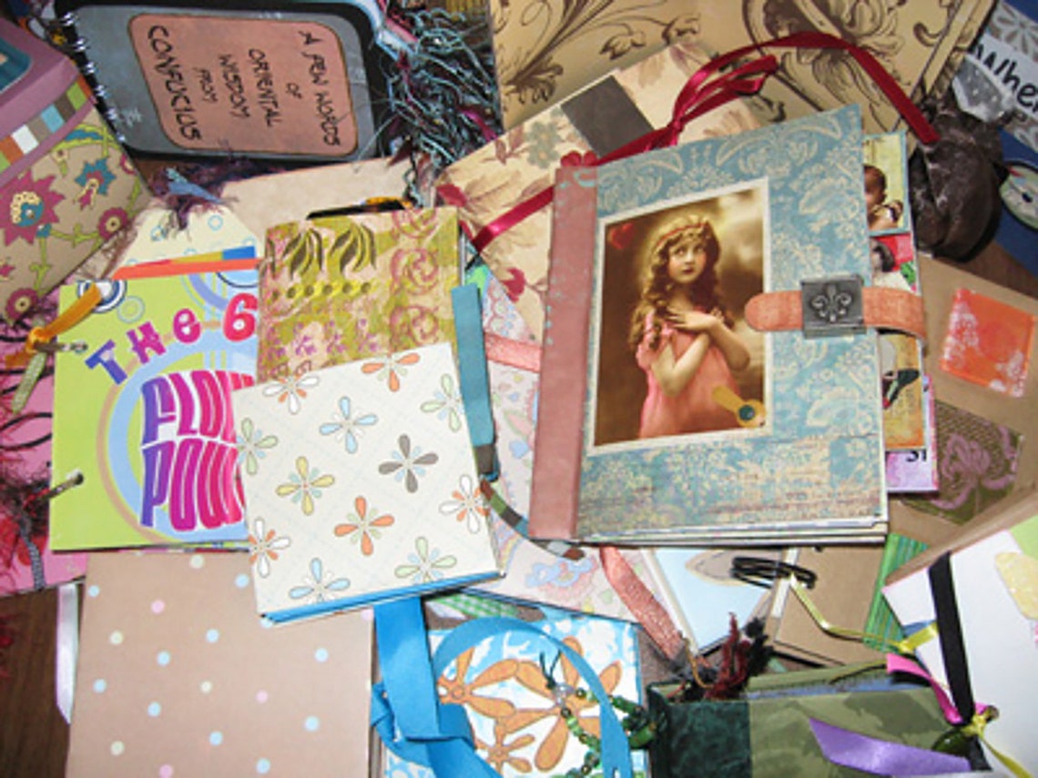 Making Mini Scrapbooks Tutorials, 34 Mini Album Tutorials, Easy to ...