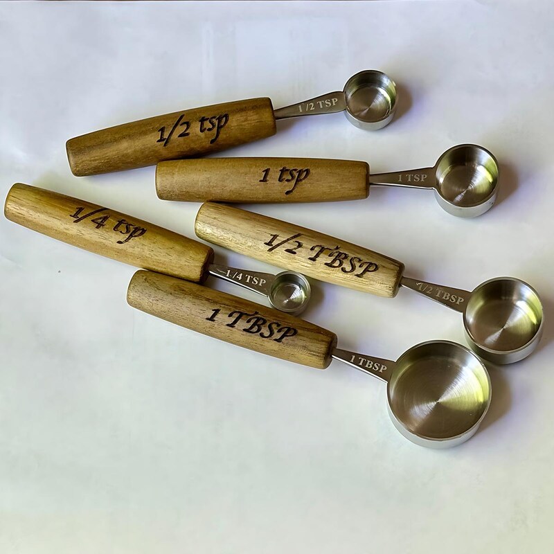 Ceramic Measuring Spoons - Etsy