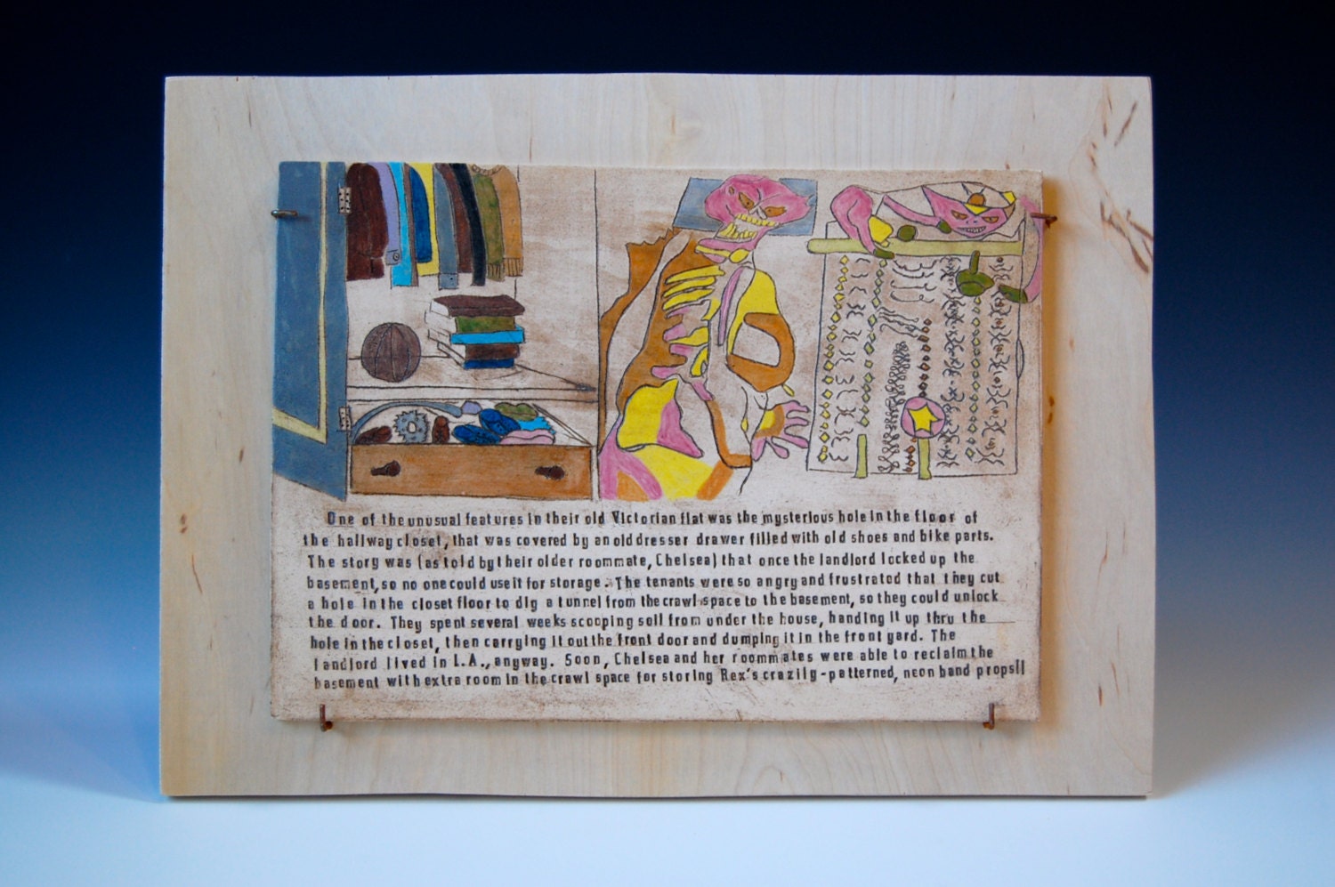 Hallway Closet Story Tile | Etsy