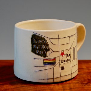 The Castro - San Francisco Map Mug - Etsy