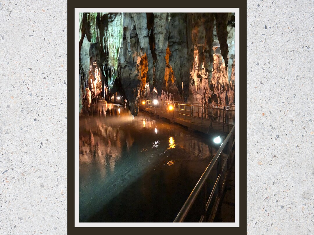 Stalagmites Digital Print, Cave Printable Photo, Wall Art, Digital ...
