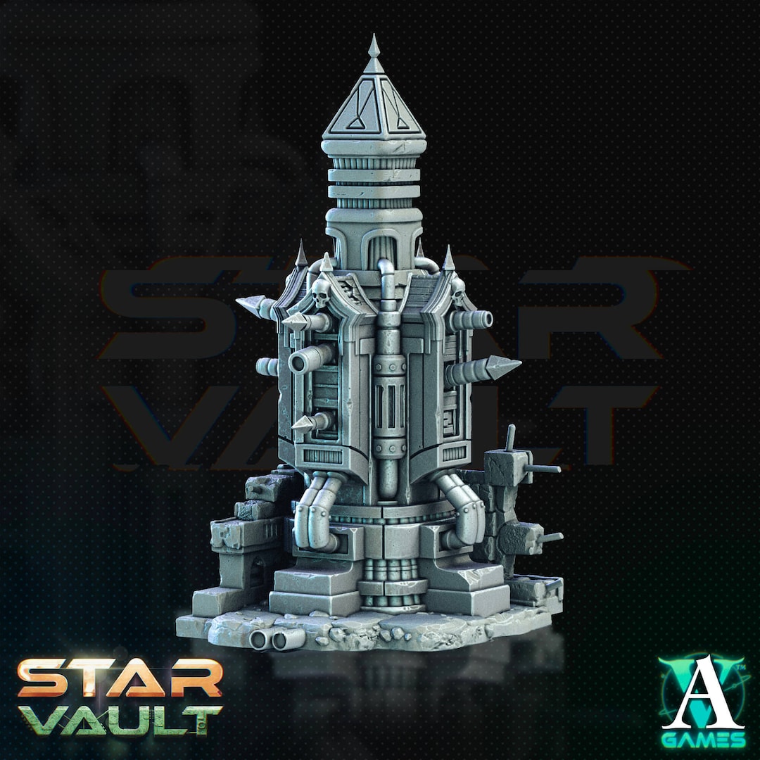 Obelisk Terrain Piece, Scenery for Tabletop Wargaming, 40k, Sci-fi - Etsy