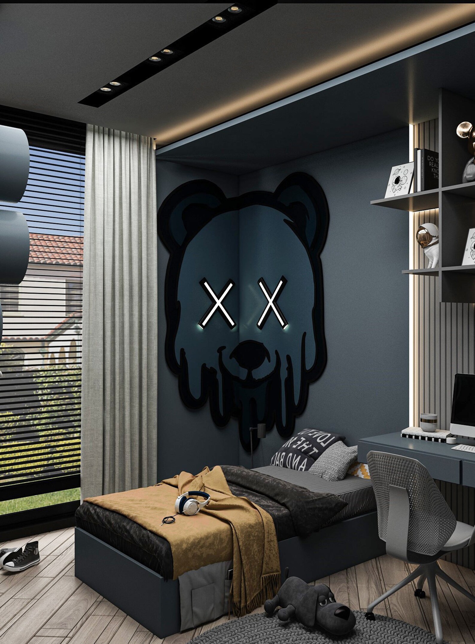 Boy's Room Design, Teenage Boy Room Design, Kids Room Design, Custom ...
