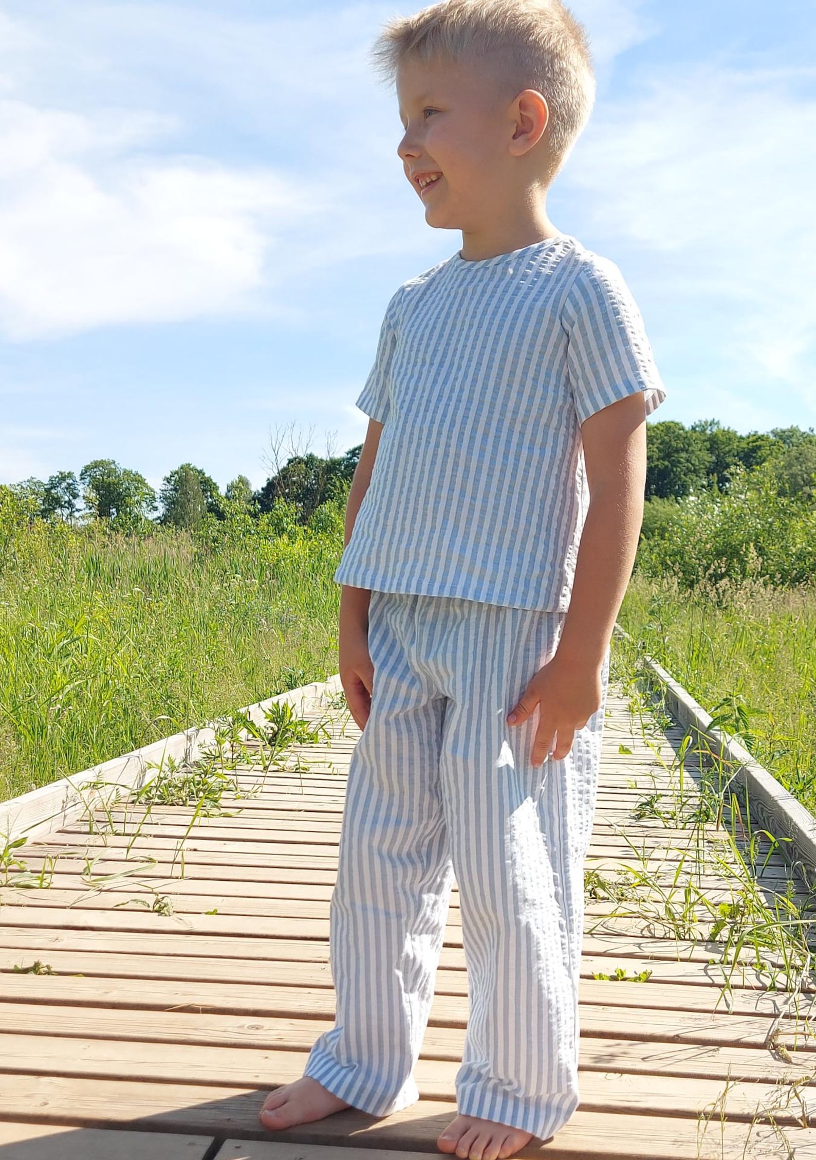 PDF Sewing Pattern for Unisex Pants Hubert Ages 2-6 - Boys and Girls ...