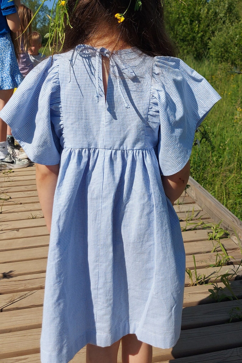 Beginner-friendly PDF Sewing Pattern: WING Dress for Girls (ages 1-4 ...