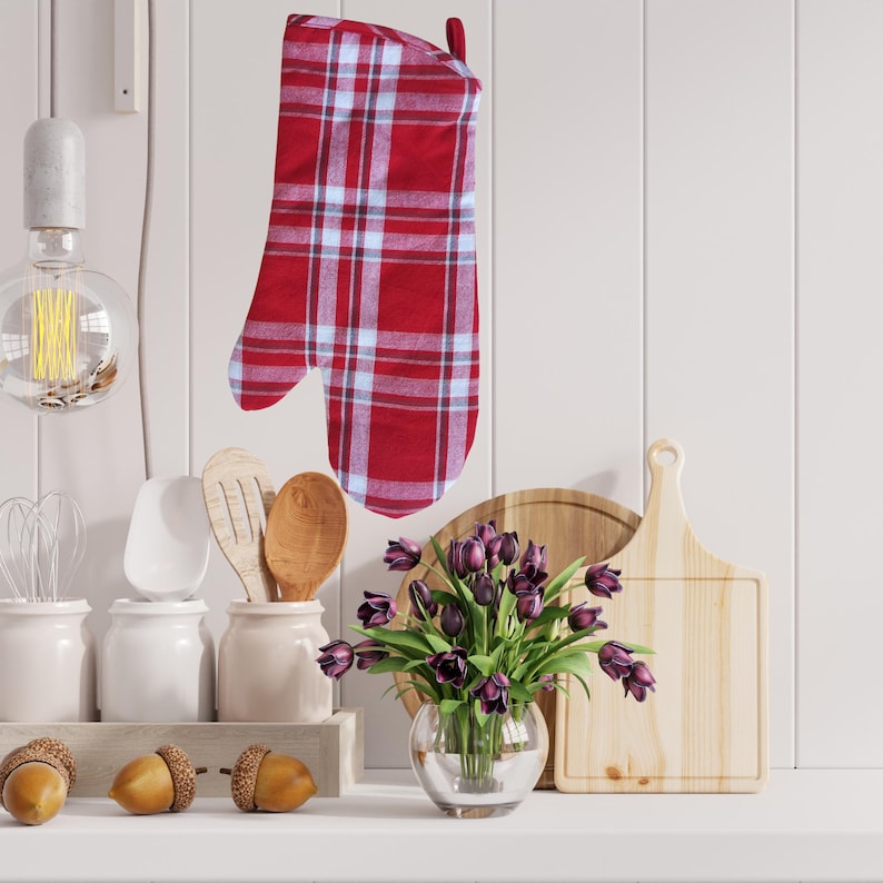 Oven Mitt Sewing Pattern PDF - Easy DIY Quilted Kitchen Mitt Pattern ...