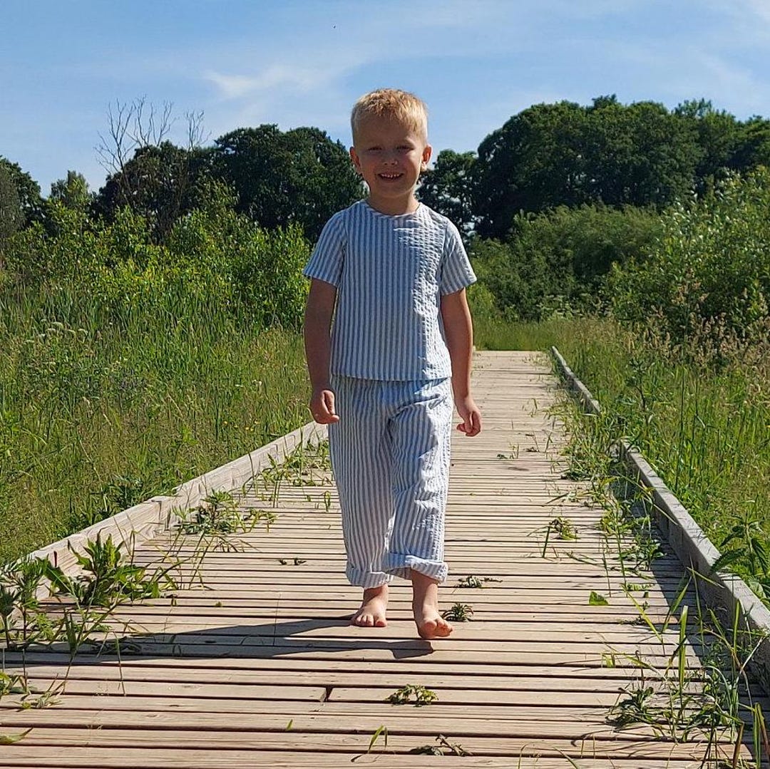 Easy PDF Sewing Pattern Bundle: SUMMER Short Sleeves T-shirt and Hubert ...