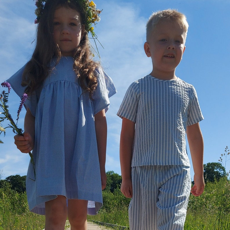 Beginner-friendly PDF Sewing Pattern: WING Dress for Girls (ages 1-4 ...