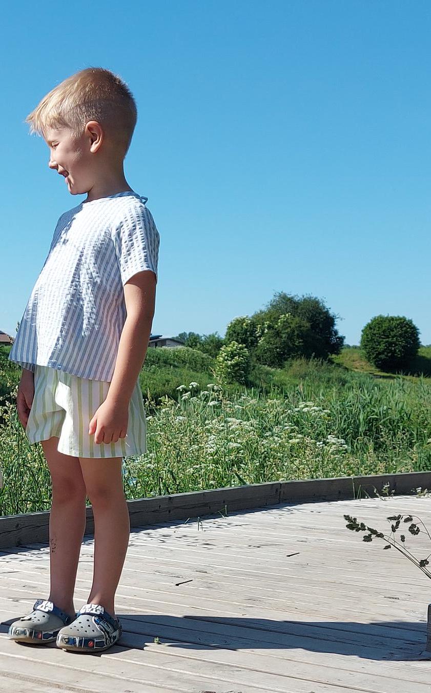PDF Sewing Pattern Bundle: Summer Short Sleeve T-shirt and Olivia ...