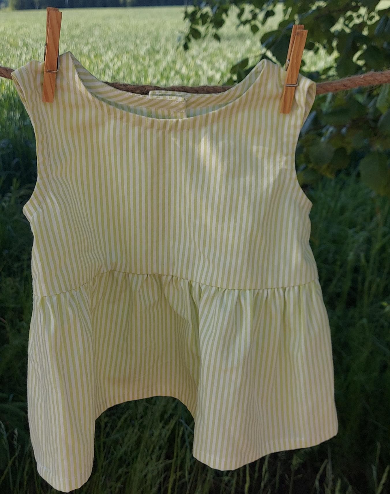 Easy PDF Sewing Pattern: IVY Ruffle Top for Girls (ages 0-6) - Perfect ...
