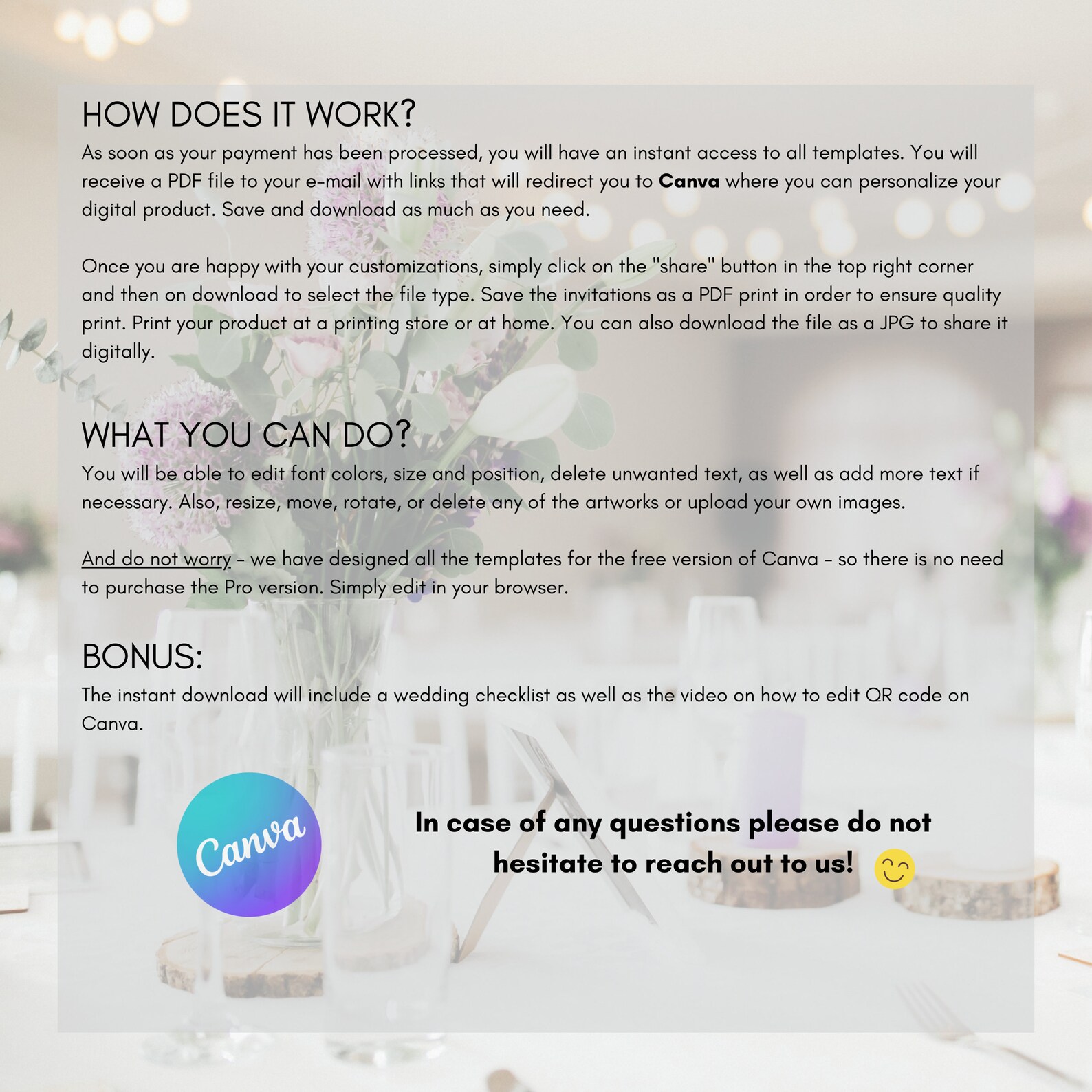 Fall Wedding Invitation Template Minimalistic Wedding Invitation Fall ...