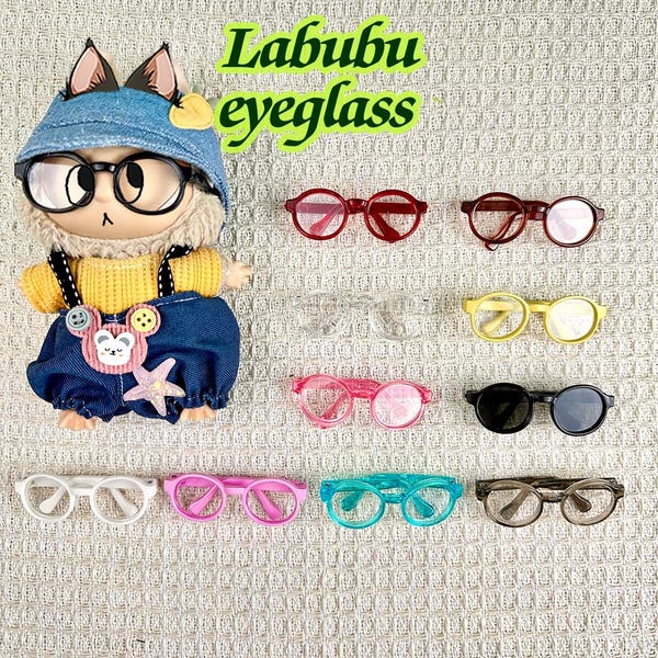 Labubu With Sunglasses - Etsy